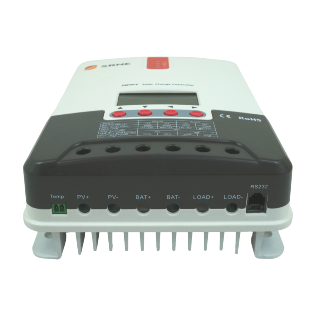 SRNE MPPT Solar Charge Controller 40A 12VDC / 24VDC - Abela Solar